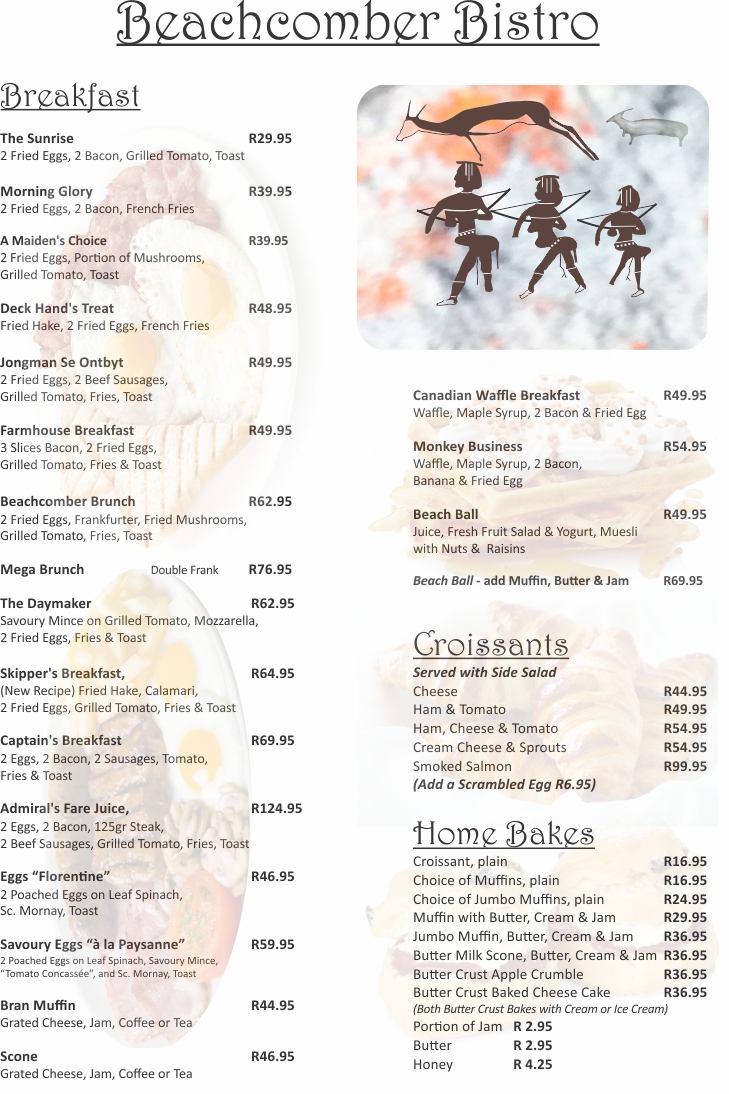 Beachcomber Bistro – The Fish Hoek Galley